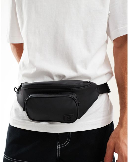 Pull&Bear Nylon Bum Bag With Front Pocket in Blue for Men | Lyst