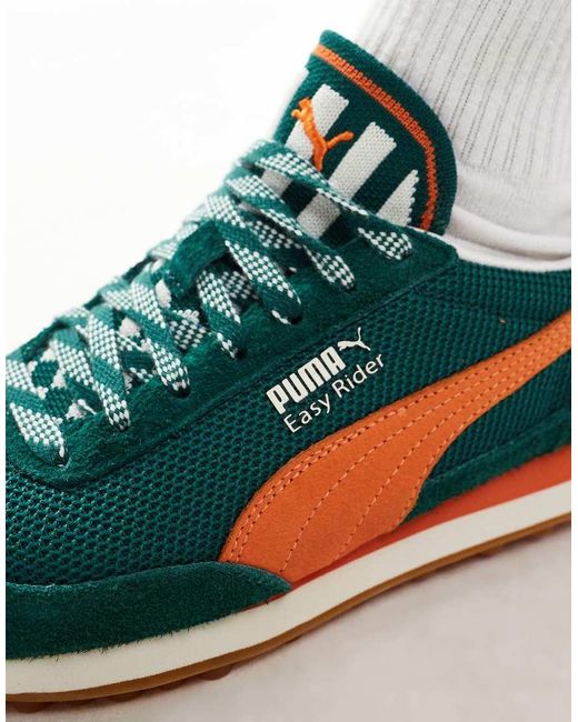 PUMA Easy Rider Supertifo Trainers in Green | Lyst UK