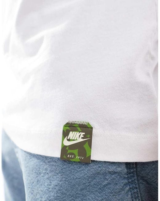 Nike Slow Your Soul Back Print Graphic T-Shirt in Blue for Men | Lyst UK