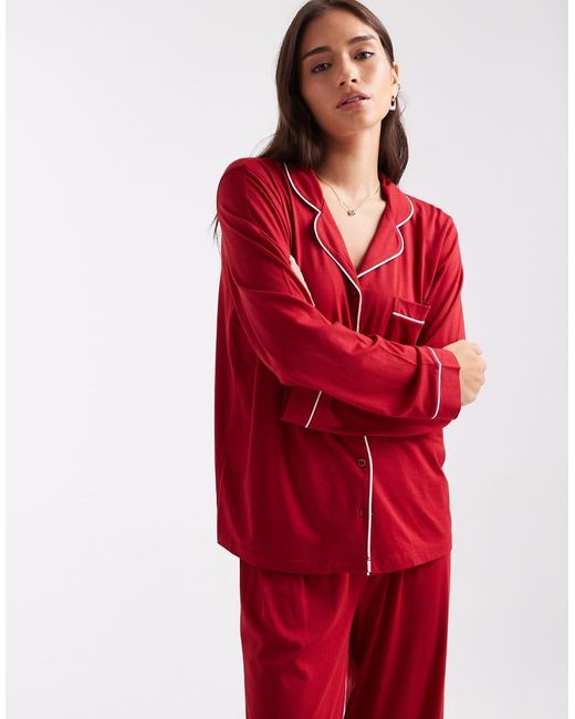 New Look Revere Pyjamas in Red | Lyst UK