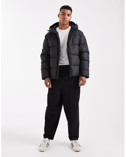 Only & Sons Water Resistant Puffer Coat in Grey for Men | Lyst UK