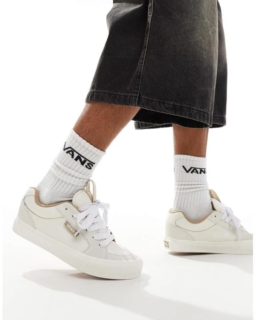 Vans Chukka Push Sneakers With Details in Black for Men | Lyst