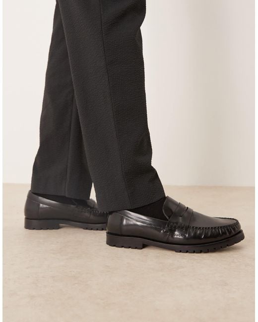 ASOS Loafers in Black for Men | Lyst