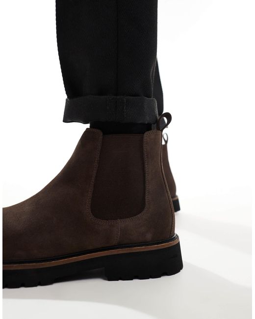 Walk London Mayfair Chelsea Boot in Black for Men | Lyst