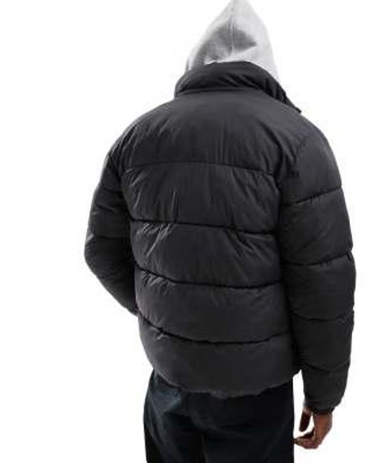 JJ Rebel Puffer Jacket in Blue for Men | Lyst