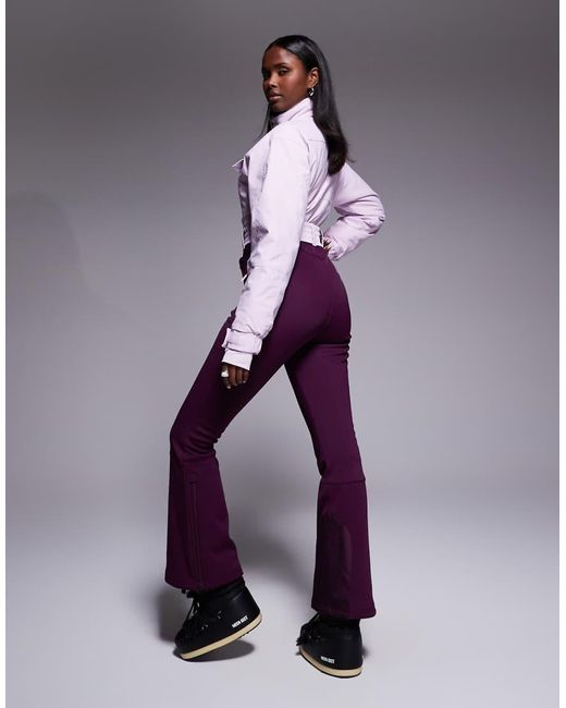 ASOS 4505 Ski & Snow Asos 4505 Ski Colourblock Funnel Neck Belted Kick ...