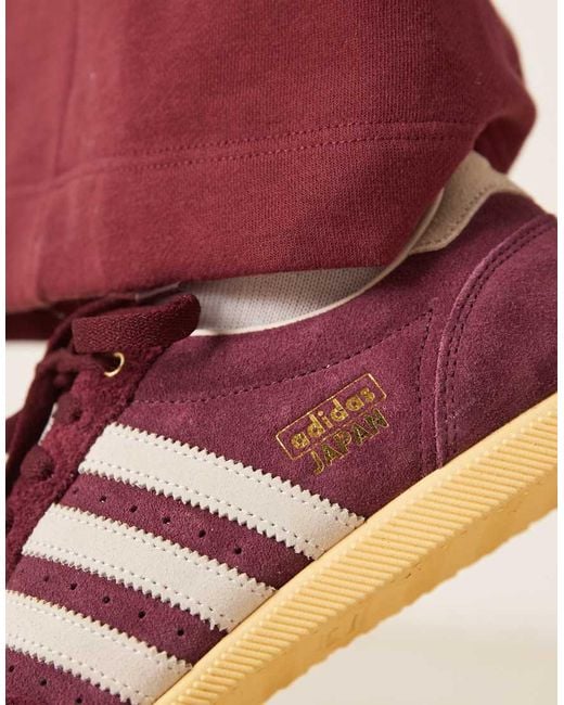 adidas Originals Japan Trainers in Red for Men | Lyst UK