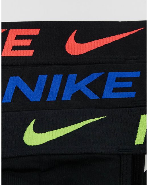 Nike Essential Micro 3 Pack Jockstraps in Black for Men | Lyst