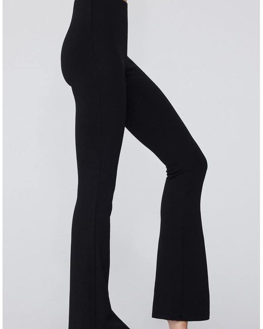 Tezenis Milano-Stitch Palazzo Trousers in Black | Lyst UK