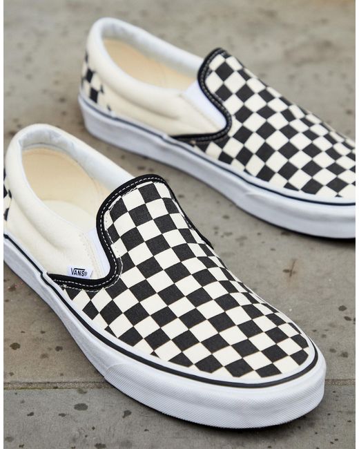 Metallic Checkered Vans