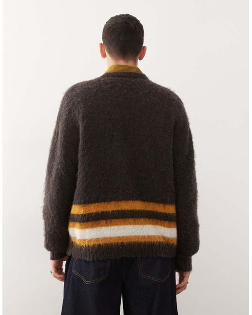 Reclaimed (vintage) X Stranger Things Unisex Oversized Knit With Logo ...