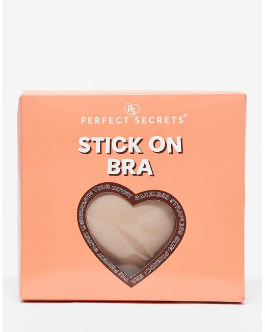 Perfect Secrets Stick On Bra in Pink | Lyst UK