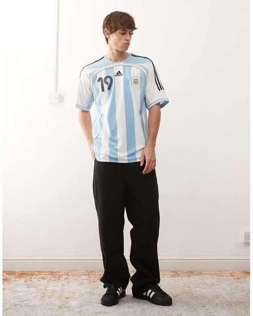 adidas Originals Adidas Football Argentina World Cup 26 Home Shirt in ...