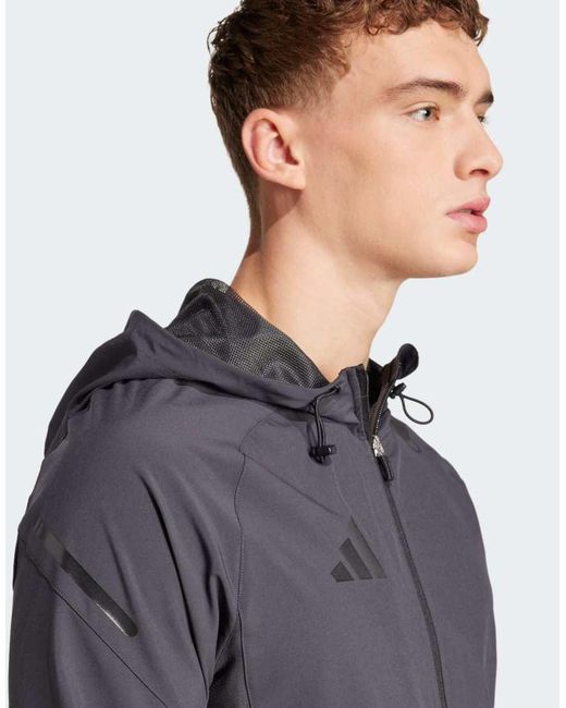 adidas Originals Adidas Football Tiro 25 Pro Vis Tech Travel Jacket in ...