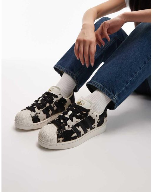 adidas Originals Superstar Ii Trainers in Blue | Lyst UK