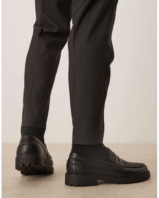 ASOS Loafers in Black for Men | Lyst