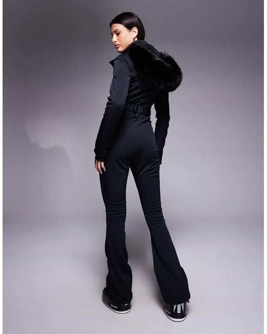 ASOS 4505 Ski & Snow Asos 4505 Tall Ski Soft Shell Belted Ski Suit With ...