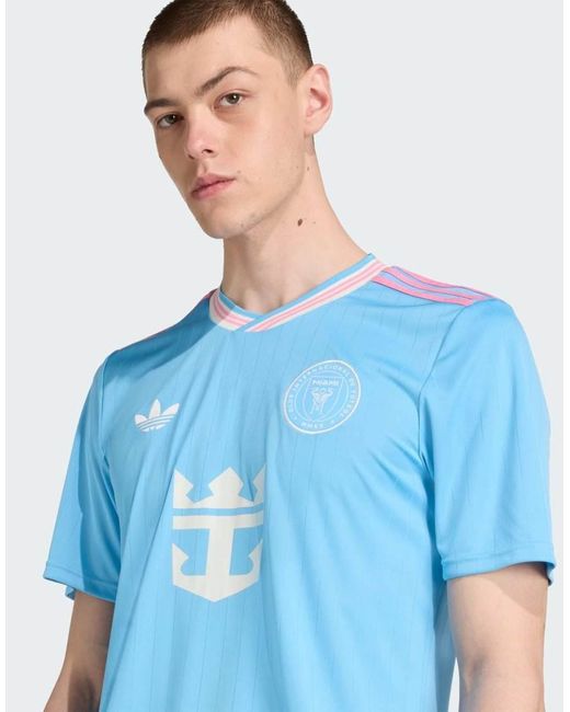 adidas Originals Inter Miami Cf 25/26 Third Jersey in Blue for Men ...
