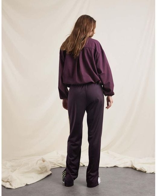 adidas Originals X Asos Firebird Track Pants in Purple | Lyst UK