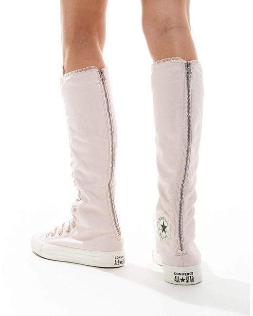 Converse Chuck Taylor All Star Xx-hi Ruffles & Bows Sneakers in White ...