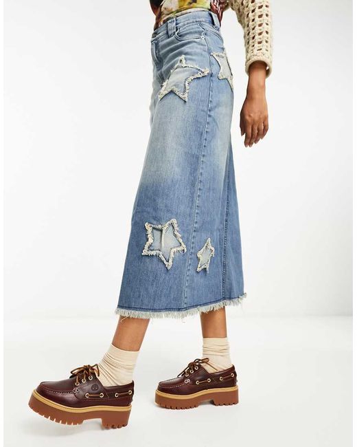 Timberland Stone Street Platform 3 Eye Boat Shoes in Blue | Lyst UK