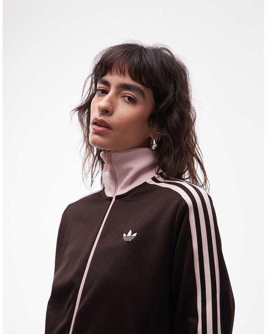 adidas Originals Classic Track Jacket in Black | Lyst UK