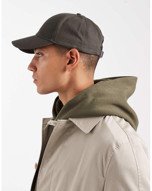 ASOS Core Baseball Cap in Green for Men | Lyst UK