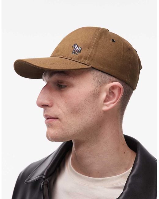Paul Smith Zebra Logo Cap in Green for Men | Lyst UK
