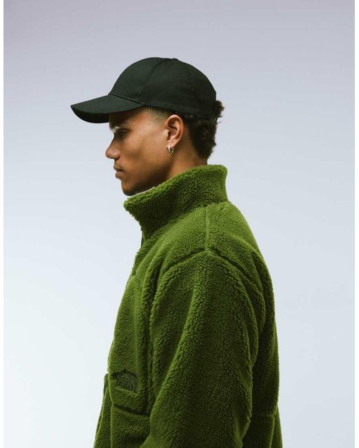 The North Face Extreme Pile Heavy Borg Full Zip Fleece Jacket in Green ...