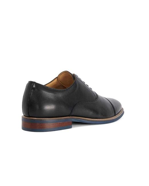 Dune Wide Fit Stanlakes Wf Lace Up Shoes in Black for Men | Lyst UK