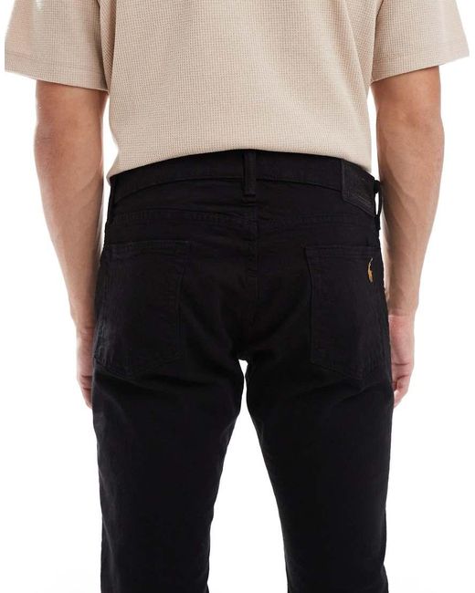 Polo Ralph Lauren Sullivan Icon Logo Back Pocket Slim Fit Jeans in ...