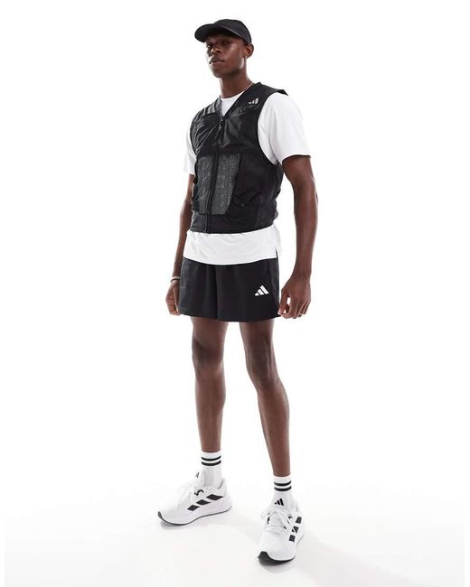 adidas Originals Adidas Running Ultimate Pocket Vest in Black for Men ...