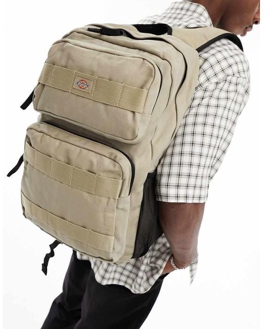Dickies Duck Canvas Utility Backpack in Natural | Lyst UK