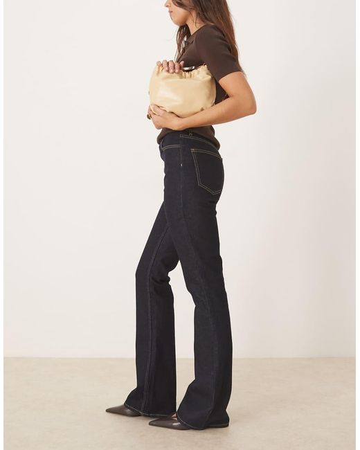 ASOS Asos Desigh High Rise Bootcut Jean in Blue | Lyst UK