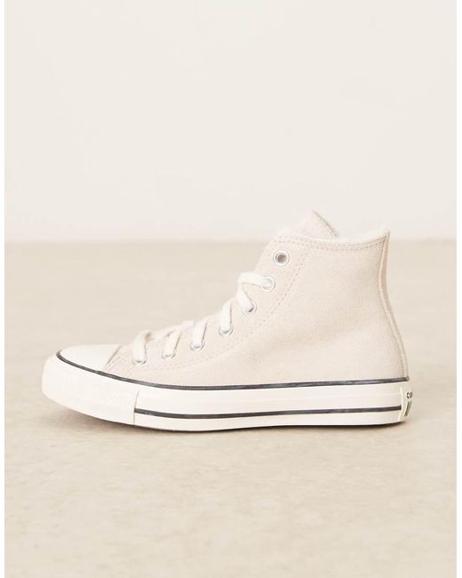 Converse Chuck Taylor All Star Hi Trainers in Blue | Lyst UK