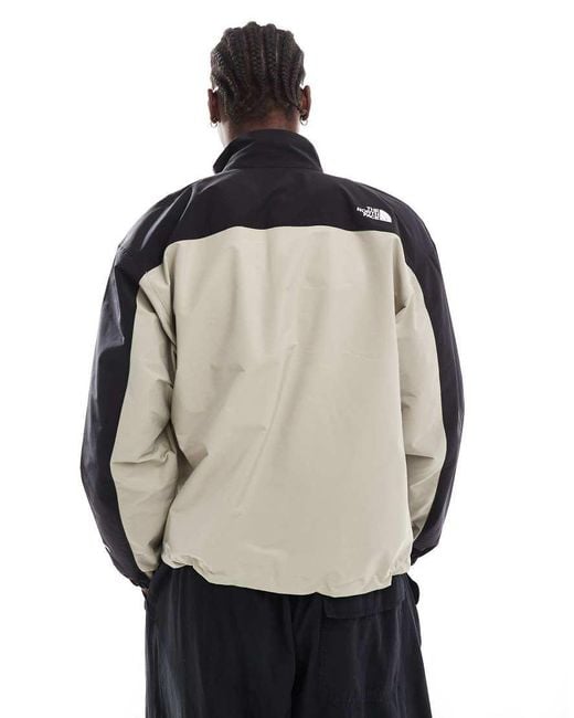 The North Face Easy Wind Zip Colourblock Jacket in Black for Men | Lyst UK