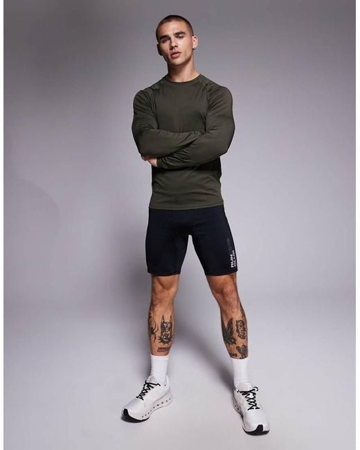 4505 Icon Active Quick Dry Muscle Fit Base Layer Training Long Sleeve ...