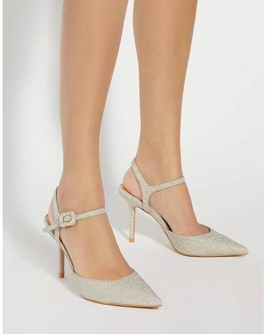 Dune Channel Court Shoes in Natural | Lyst UK
