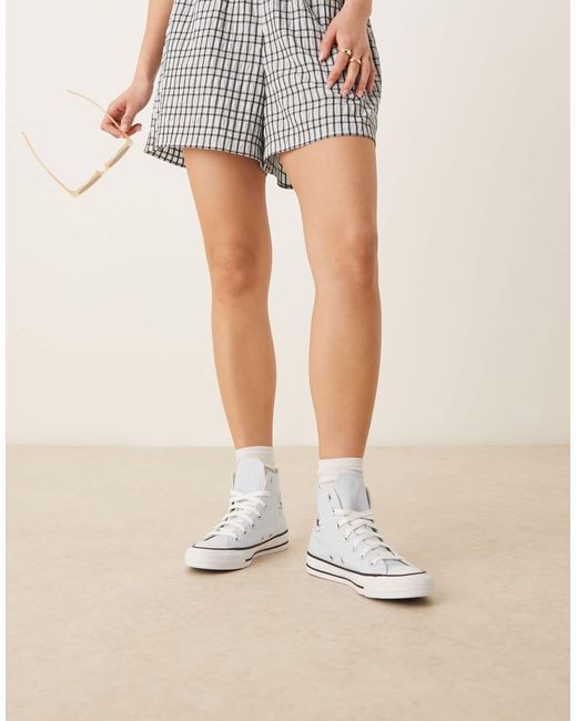 Converse Chuck Taylor Hi All Star Sneaker in White | Lyst