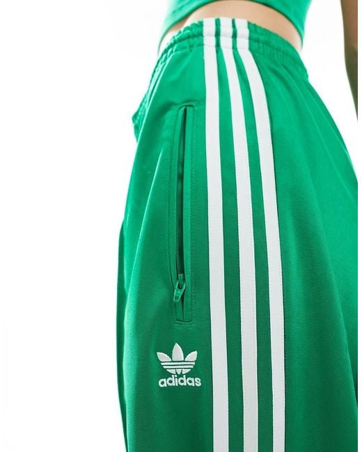 adidas Originals Firebird Track Pant in Green | Lyst UK