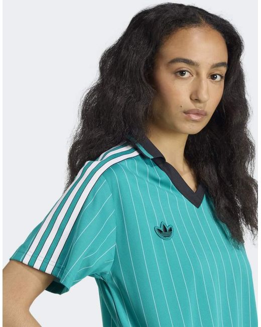 adidas Originals Liverpool Fc Terrace Icons Dress in Blue | Lyst UK