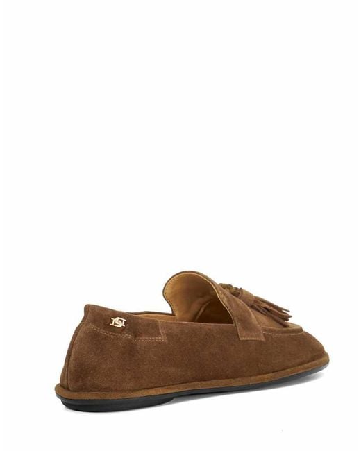 Dune Grounding Loafers in Brown | Lyst UK