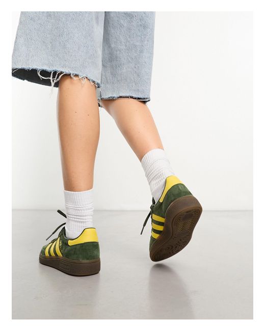 adidas Originals Handball Spezial Gum Sole Trainers | Lyst UK