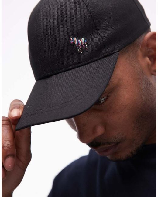 Paul Smith Zebra Logo Cap in Blue for Men | Lyst UK