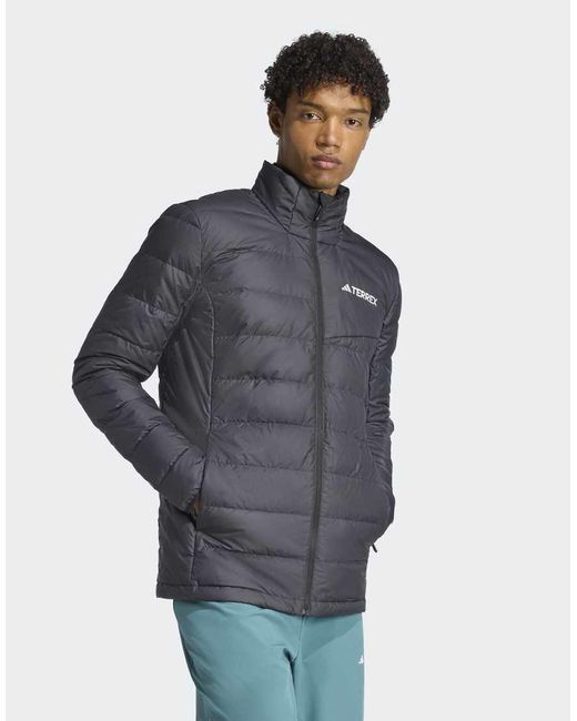 adidas Originals Terrex Multi Light Down Climawarm Jacket in Grey for ...