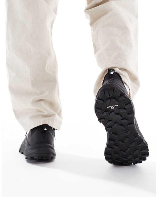 The North Face Offtrail Versa Trail Running Shoes in Black for Men ...