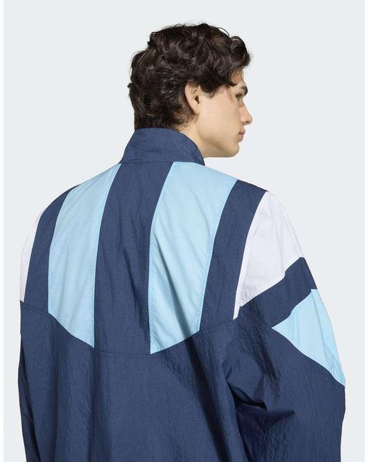 adidas Originals Argentina Eqt Track Top in Blue for Men | Lyst UK