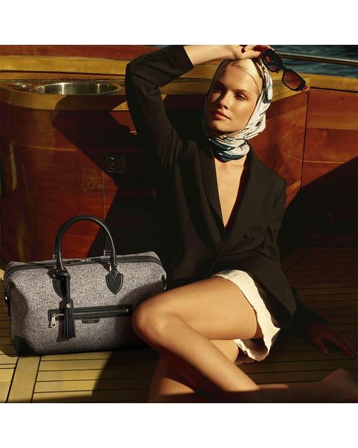 Aspinal of London Como Flight Bag in Grey | Lyst UK