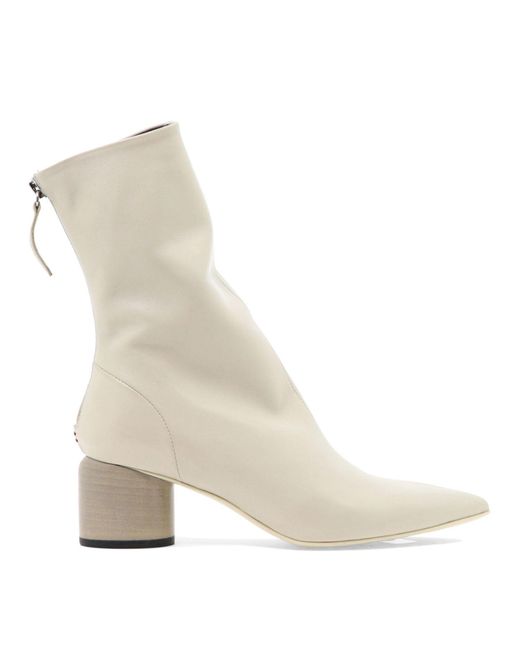 Halmanera Other Materials Ankle Boots in Grey (Gray) | Lyst