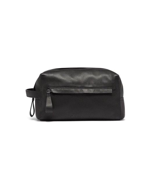 Oliver Sweeney Hartwell Leather Wash Bag Colour: in Black for Men | Lyst